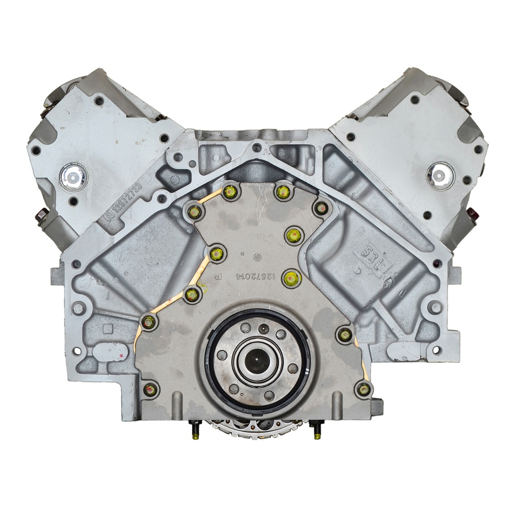Chevy 5.3L L33 HO Aluminum Vin B V8 Remanufactured Engine - 2005-2007 ...