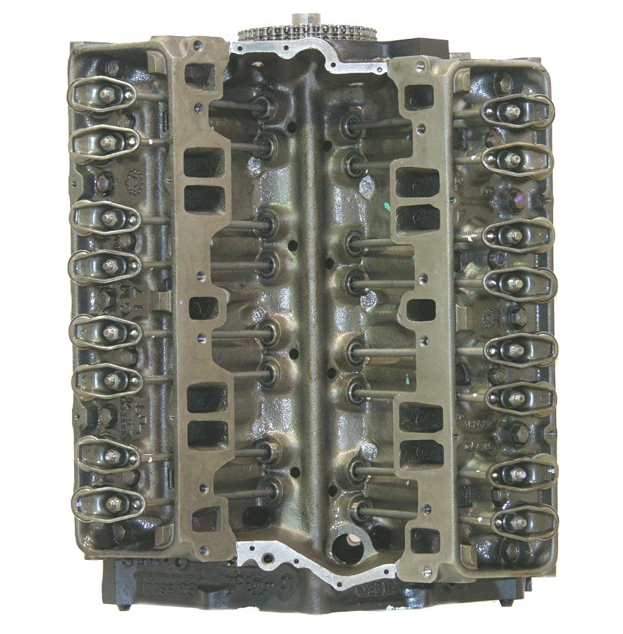 Chevy 350 5.7L V8 4 Bolt Main Remanufactured Engine - 1986-1988 ...