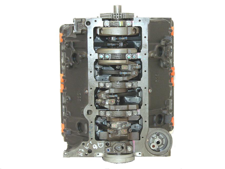 Chevy 350 5.7L V8 4 Bolt Main Remanufactured Engine - 1986-1988 ...