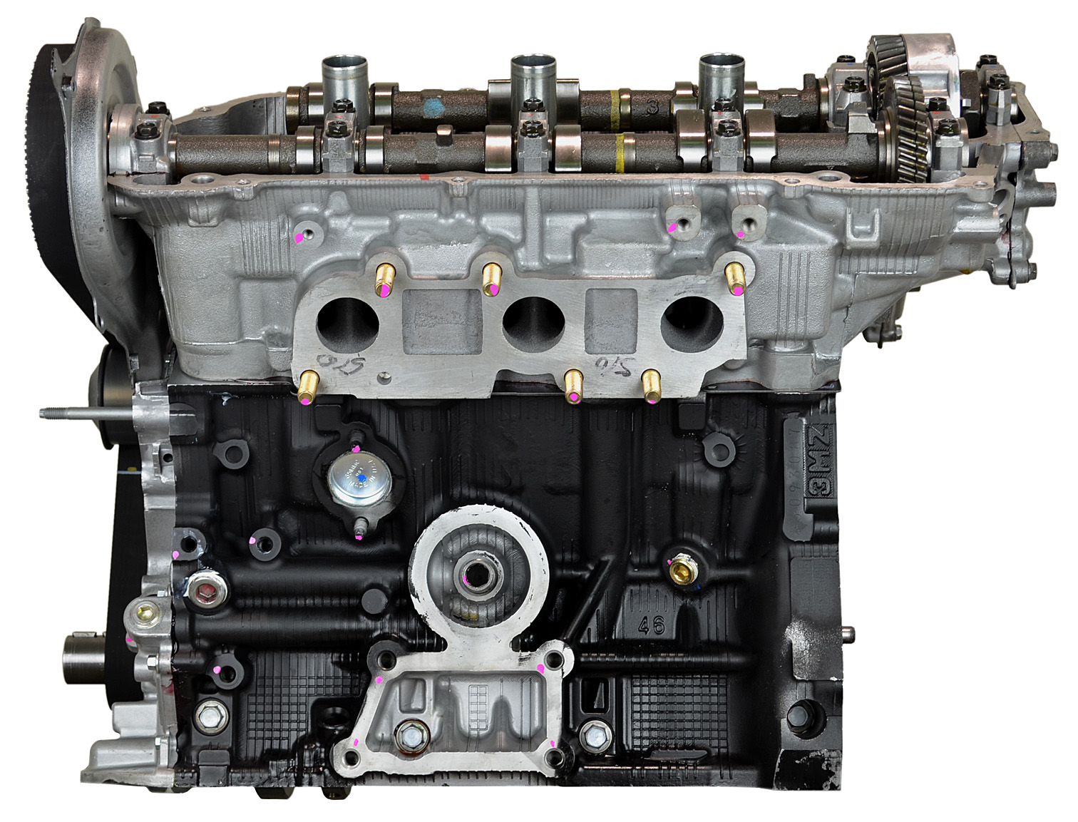 Lexus Toyota 3MZFE 3.3L V6 Remanufactured Engine - 39085 - Powertrain ...