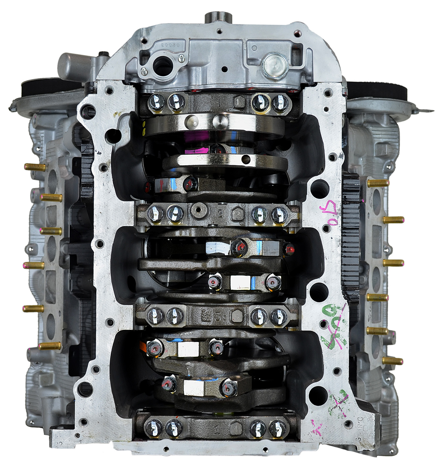 Lexus Toyota 3MZFE 3.3L V6 Remanufactured Engine - 39085 - Powertrain ...