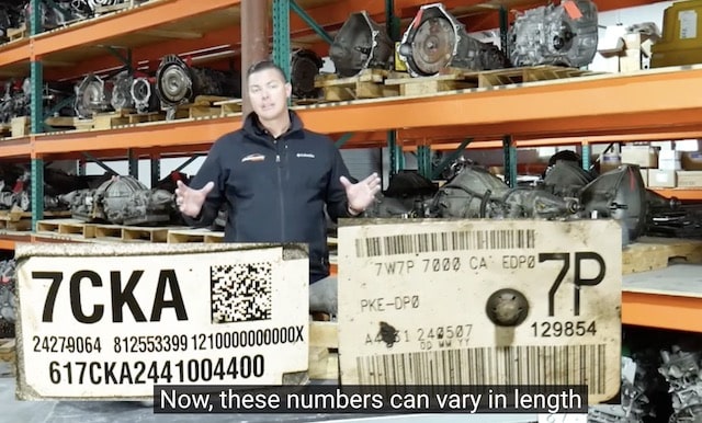 Understanding Your Transmission Tag Identification Number - Powertrain ...
